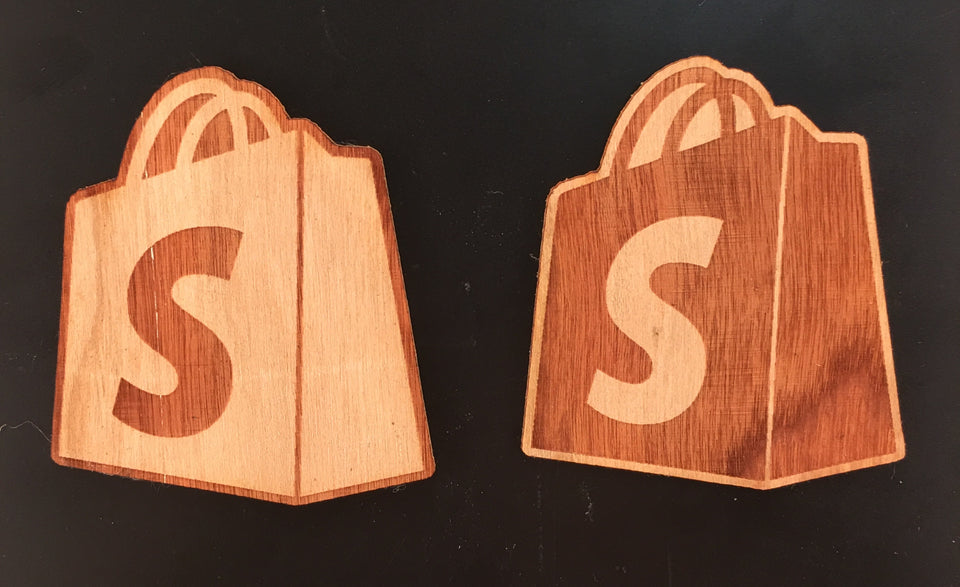 real wood stickers